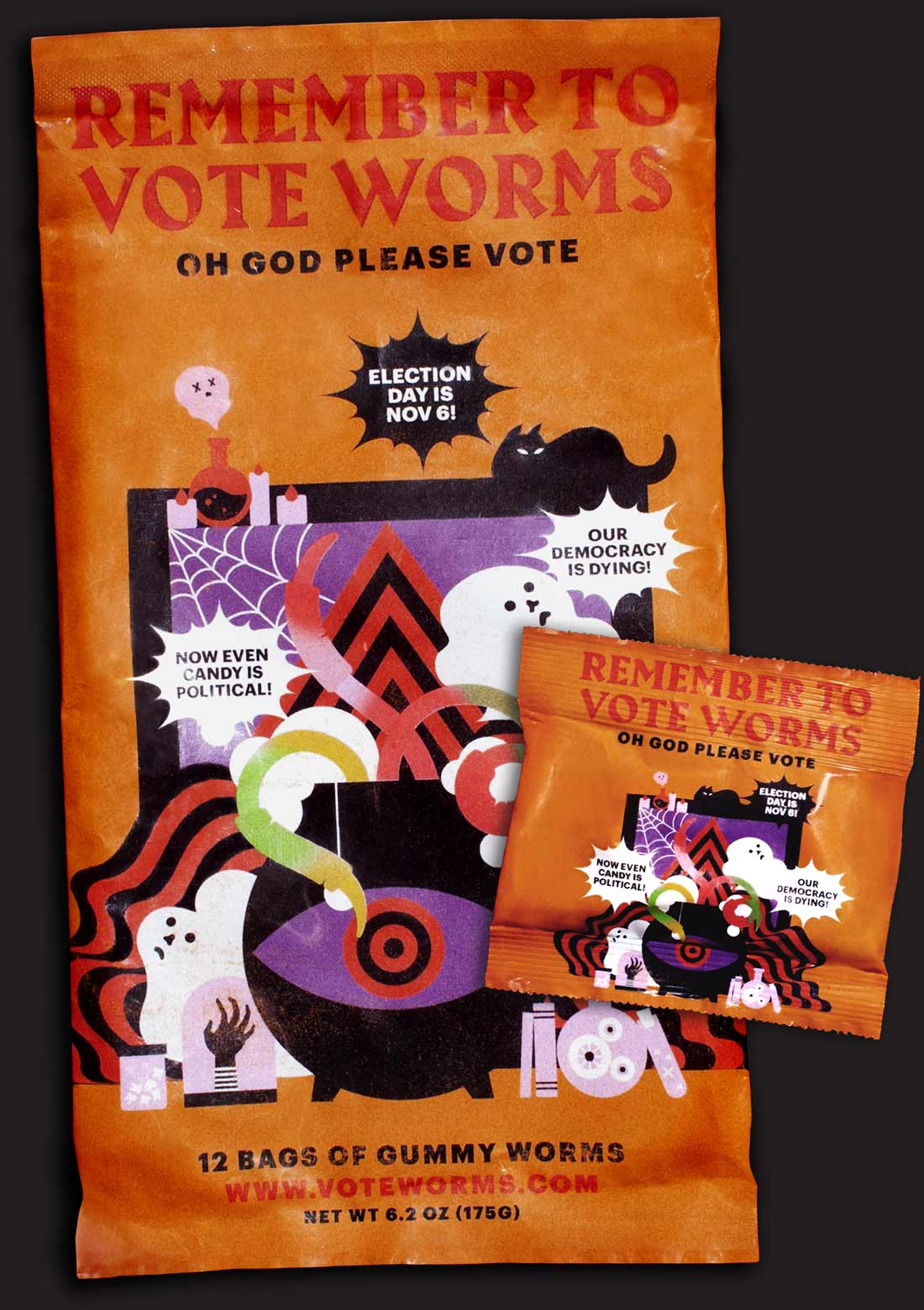 Cards Against Humanity's Remember to Vote Worms